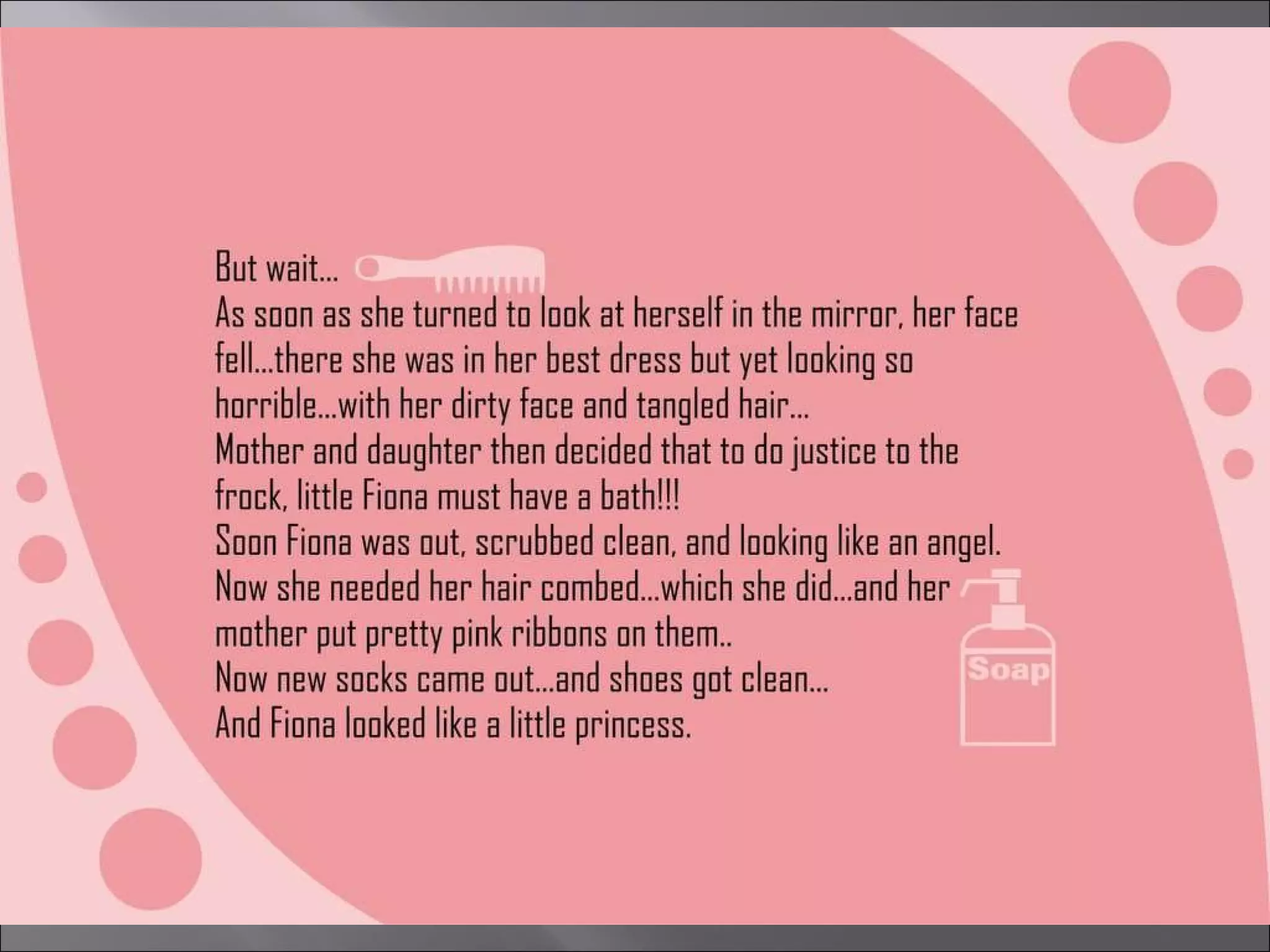 Click to Give Joy - Pink Frock | PPT