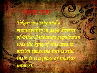 The Forts in Bihar As cultural heritage | PPTX
