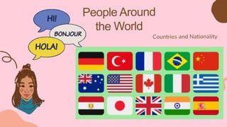 English Class - Presenting Nationalities | PPT