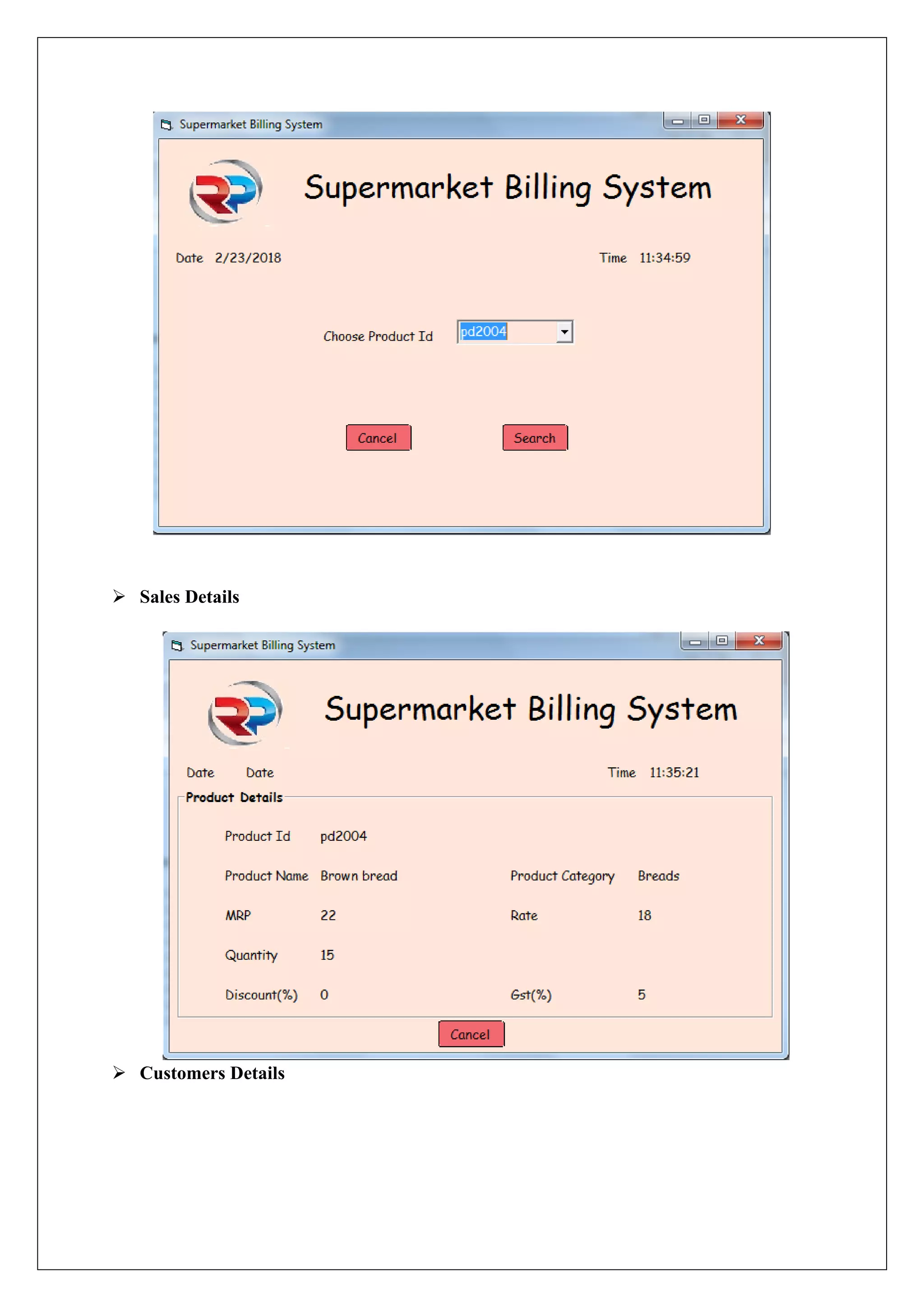 Pinkle makhijani supermarket billing system vb project | PDF | Programming Languages | Computing