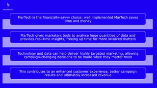 Pink Mingo: The Marketing Director's Guide to MarTech | PPT