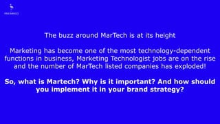 Pink Mingo: The Marketing Director's Guide to MarTech | PPT