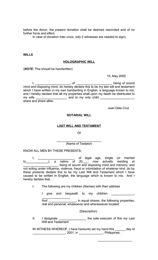 Legal Forms of Philippines | DOC
