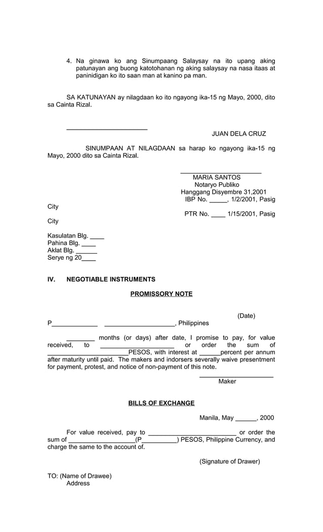 Legal Forms of Philippines | DOC