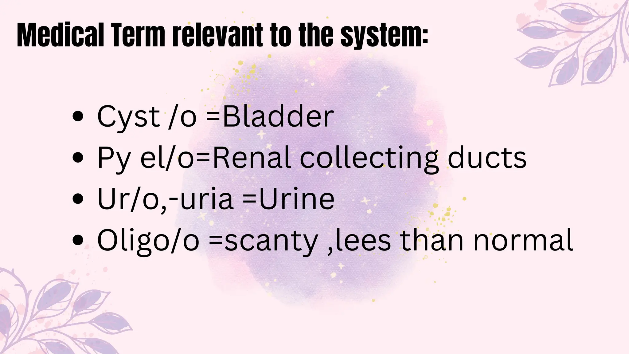 Medical coding (Urinary system)Power point presentations | PDF