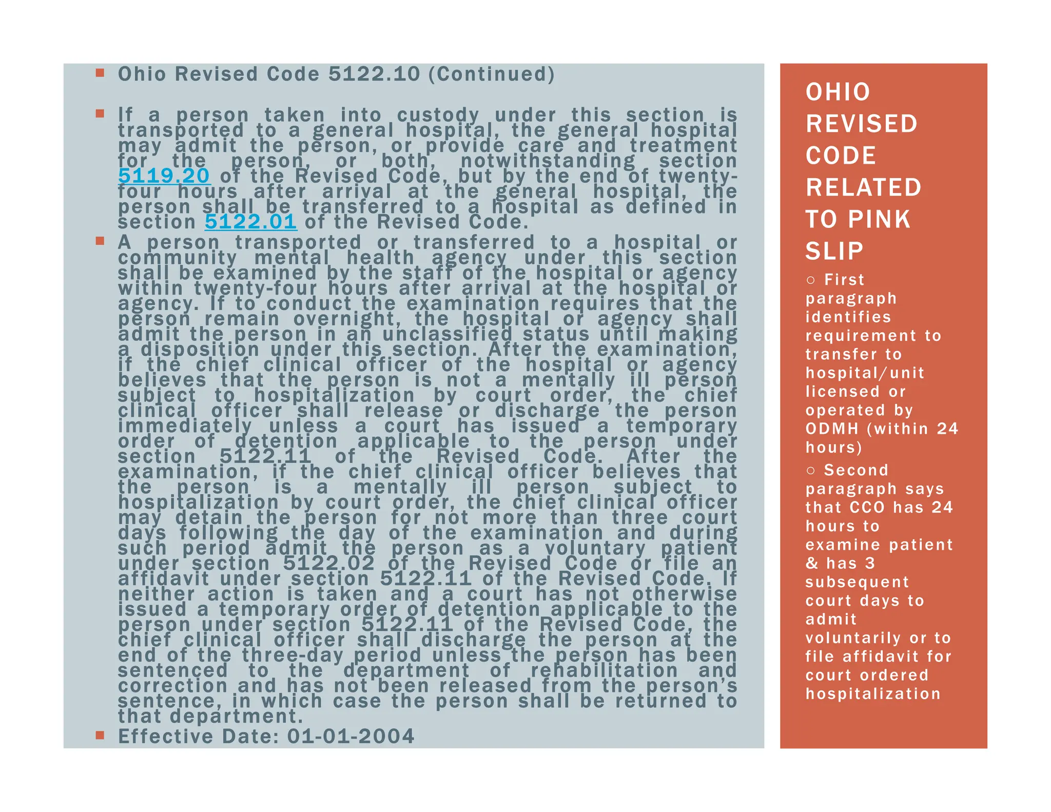 Understanding the Pink Slip laws in Ohio | PDF