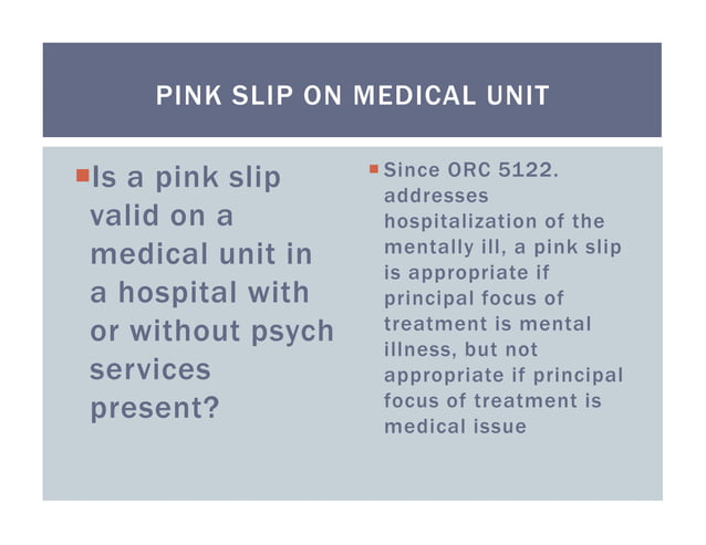 Understanding the Pink Slip laws in Ohio | PDF | First Aid | Injuries