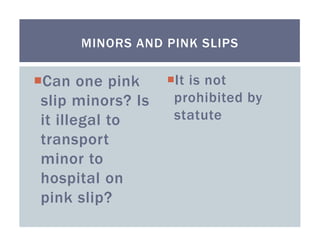 Understanding the Pink Slip laws in Ohio | PDF