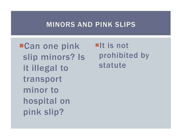 Understanding the Pink Slip laws in Ohio | PDF | First Aid | Injuries