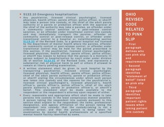 Understanding the Pink Slip laws in Ohio | PDF