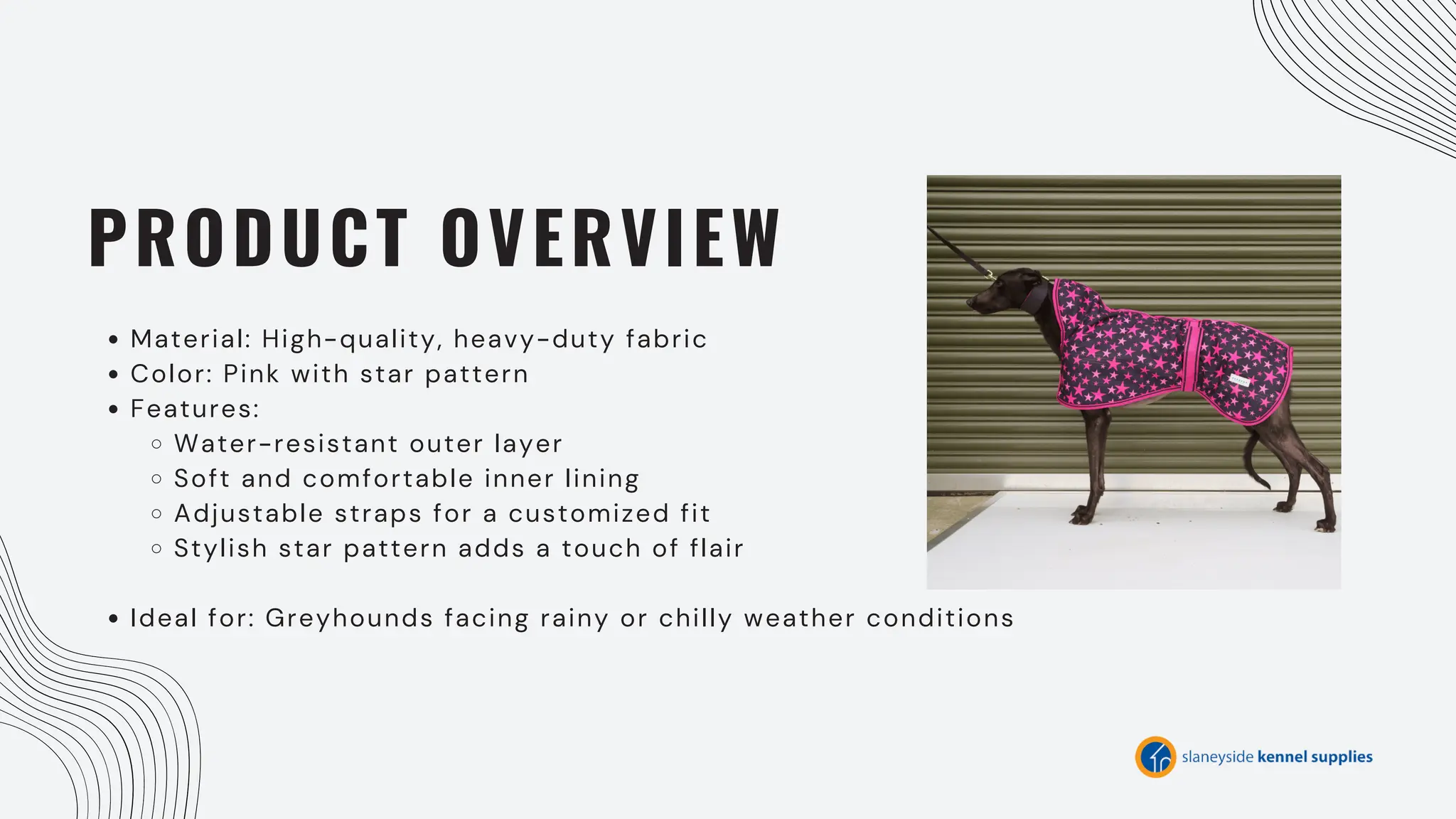 Pink Stars Heavy greyhound coat - Slaneyside Kennels.pdf