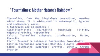 Pink tourmaline Birthstone And it's Benifits | PPT