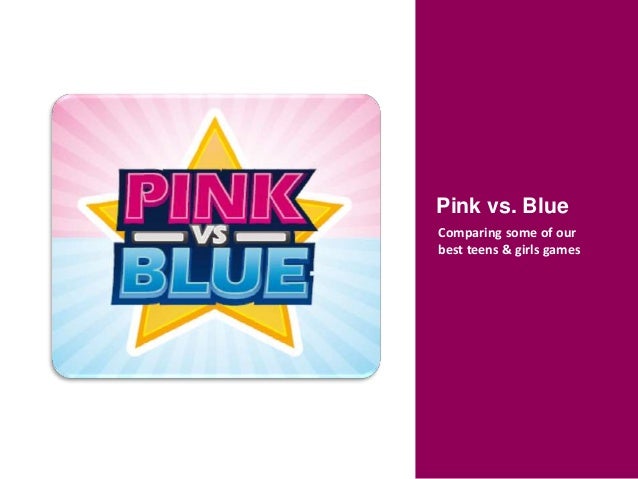 Pink vs Blue: Game Design Battles (Game Design for Tweens)