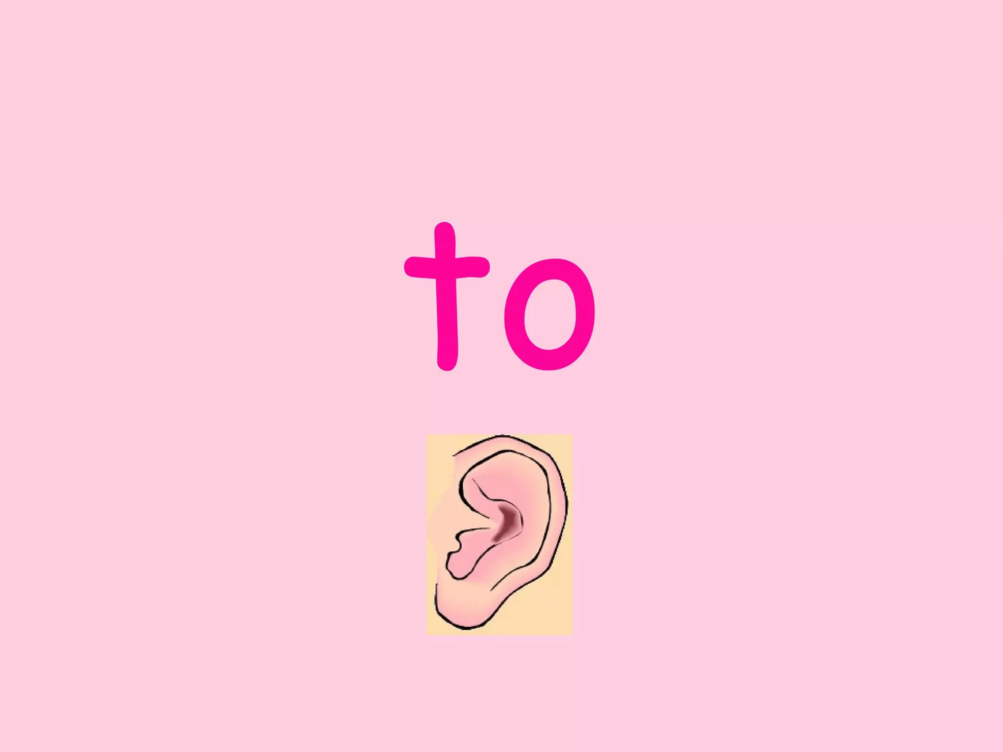 Pink Words With Sounds | PPT