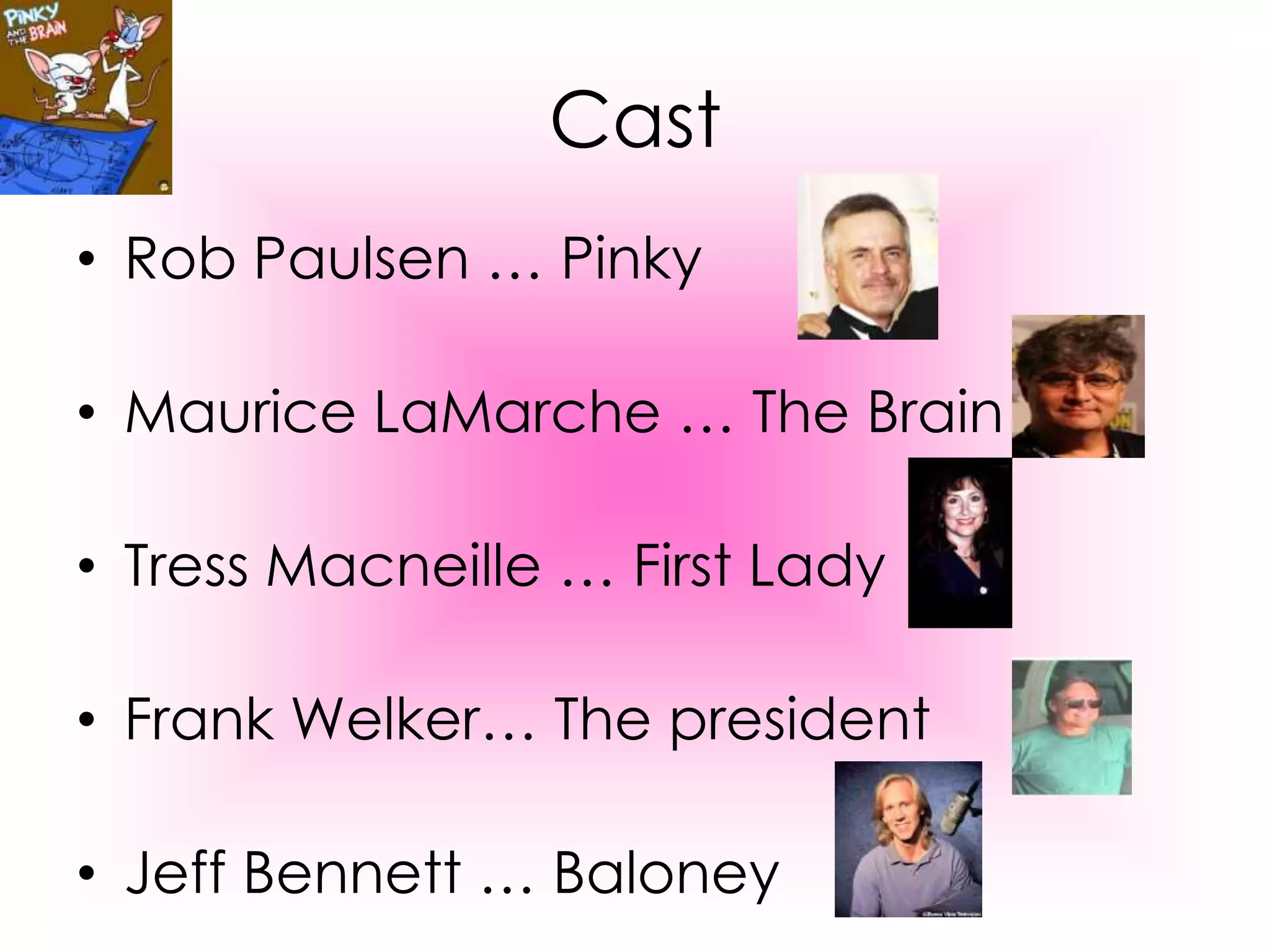 Pinky and the brain > power point | PPTX