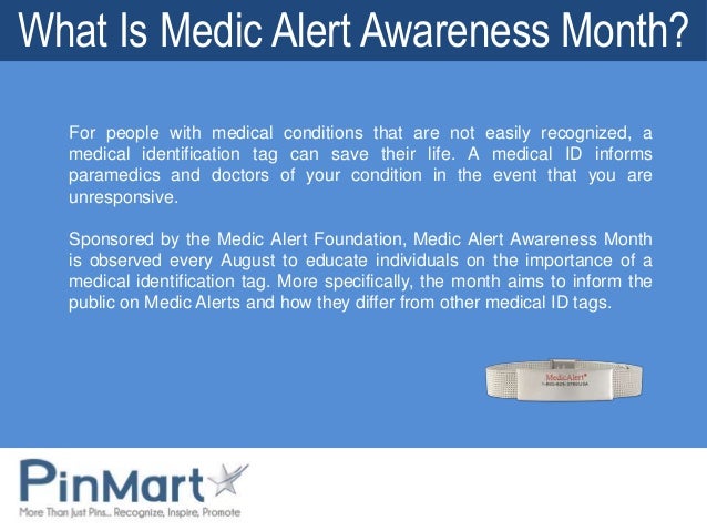 Medic Alert Awareness Month