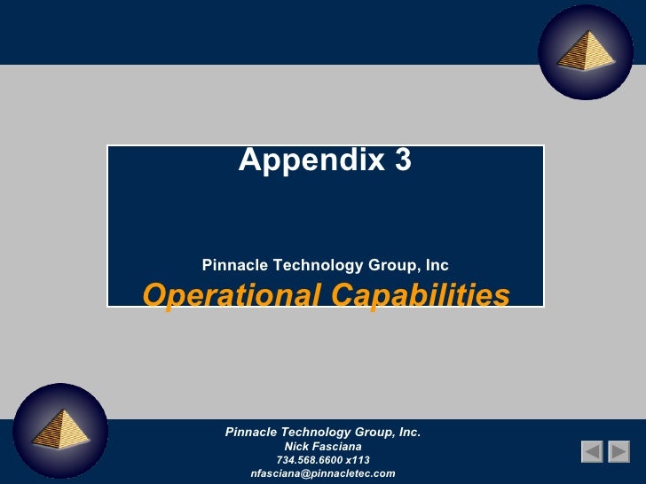 Pinnacle Technology Group