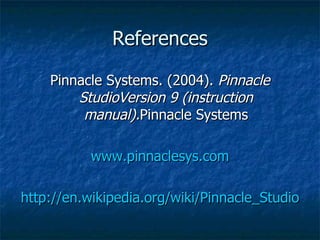 Pinnacle Video Project 2 | PPT
