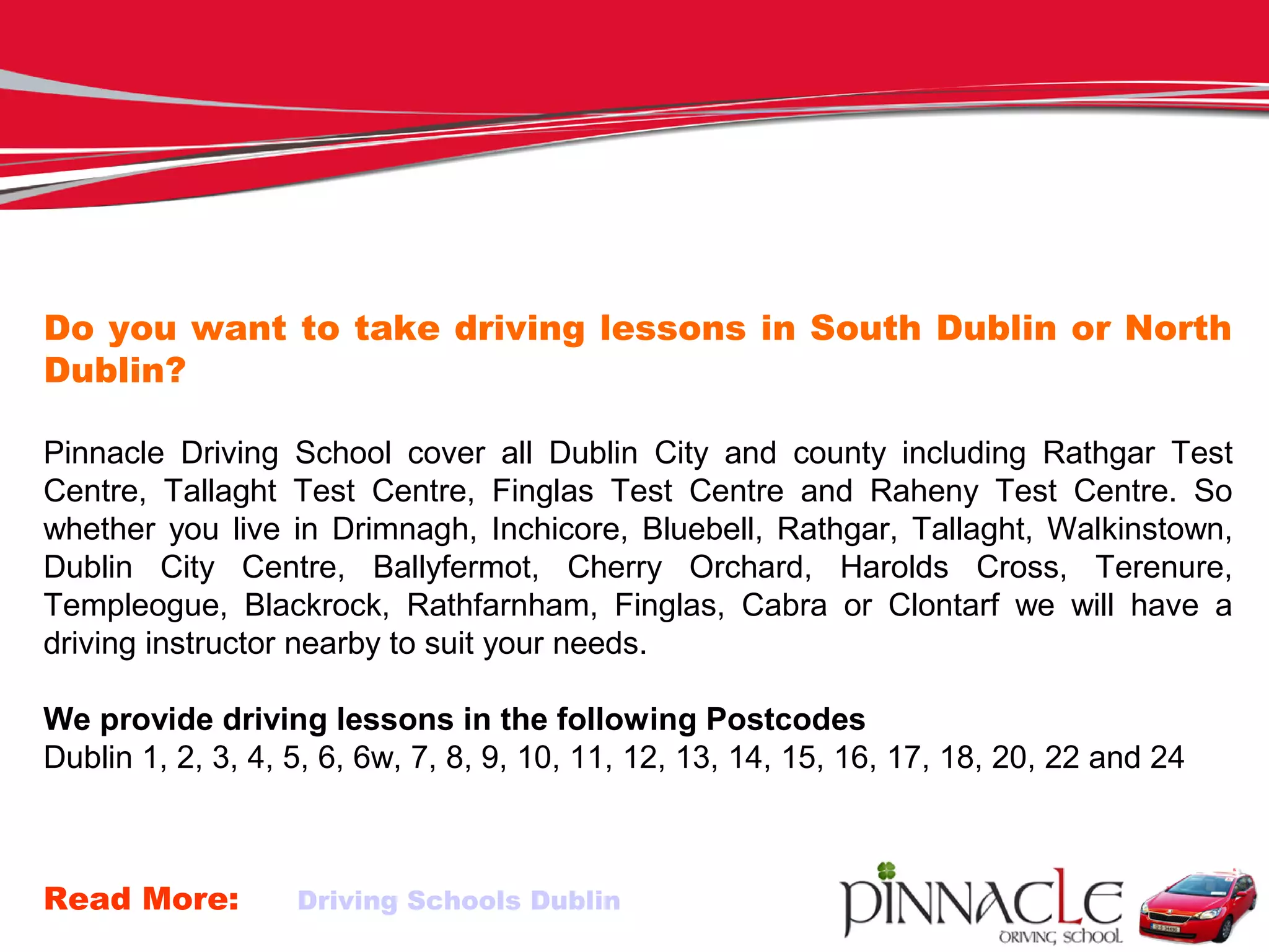 Pinnacle Driving School | PDF