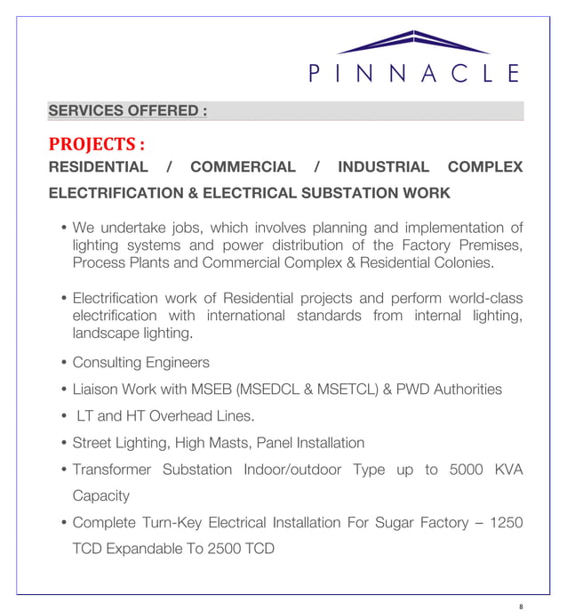Pinnacle Engineering Solutions IPL EPCM | PDF