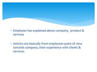 Pinnacle teleservices pvt ltd | PPT