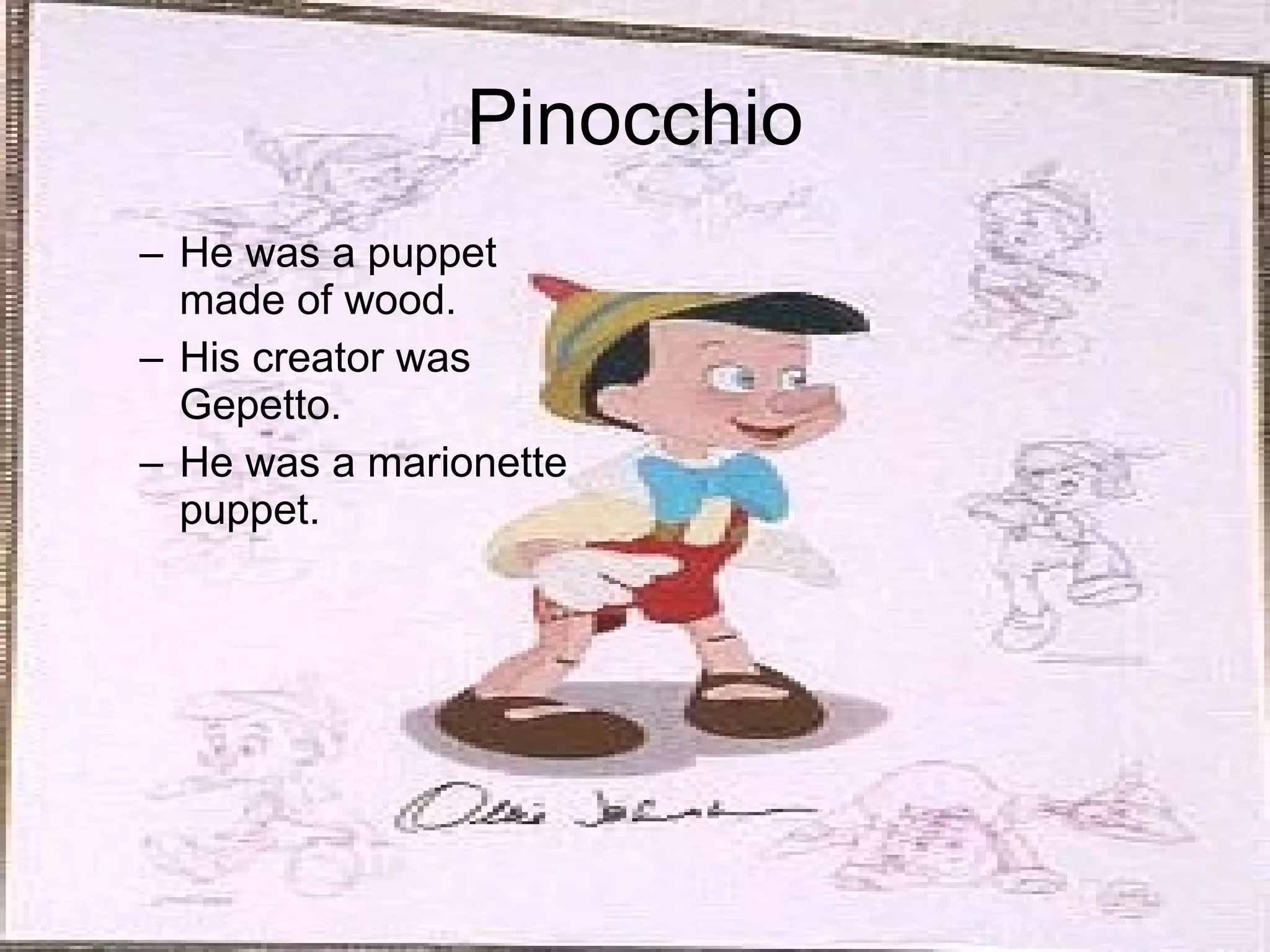 Pinocchio | PPT