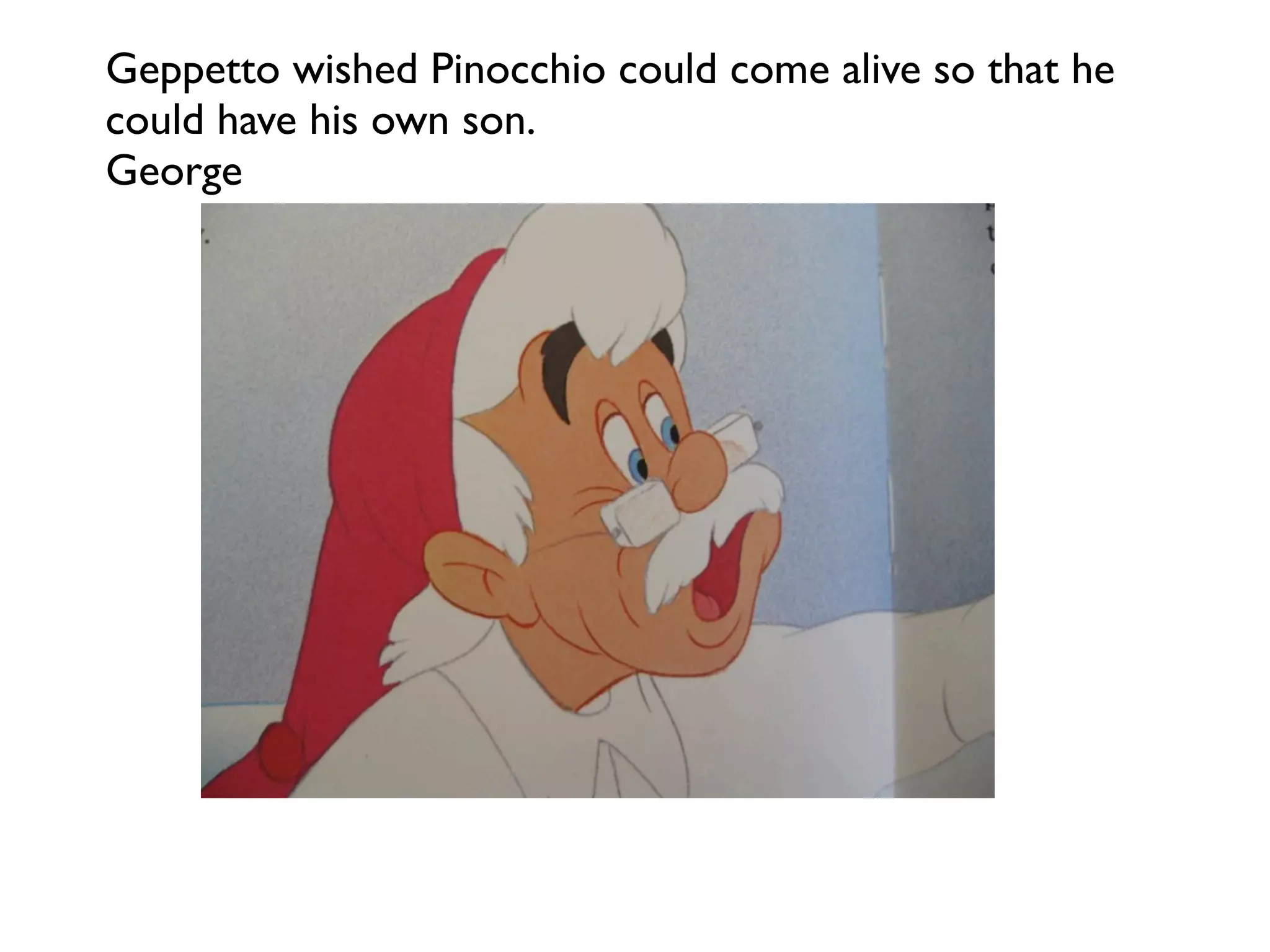 Pinocchio class slideshow | KEY