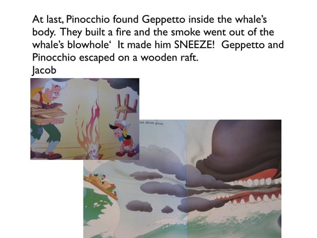 Pinocchio class slideshow | KEY