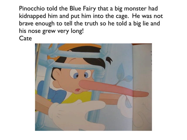 Pinocchio class slideshow | KEY