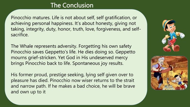 Pinocchio November 2022 Part II | PPT