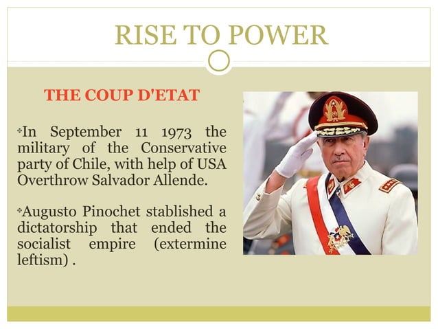 Pinochet | PPT | Political Issues & policy | Politics