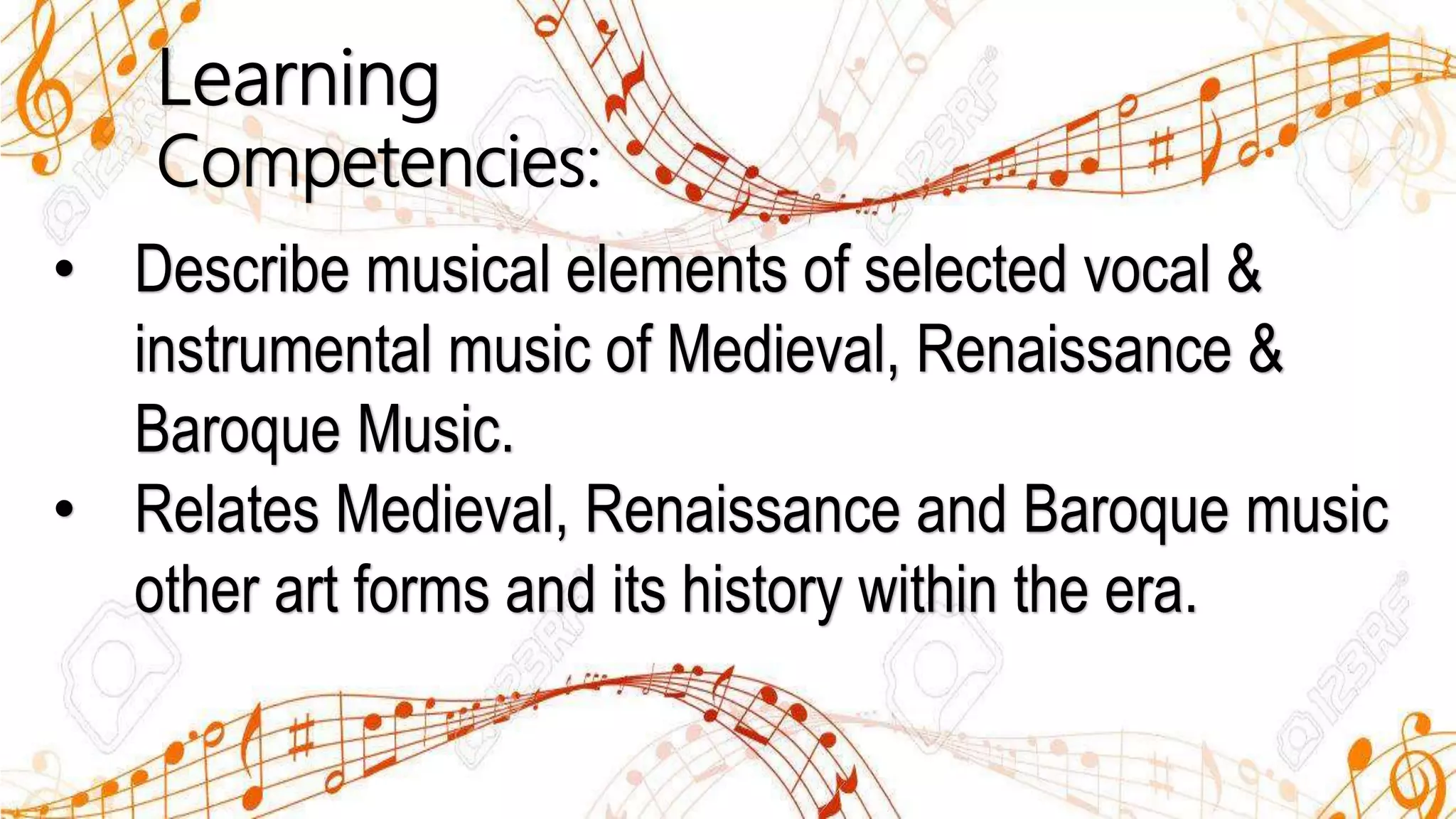 Grade 9 Music 1st Grading align to MELC 2020 | PPTX