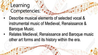 Grade 9 Music 1st Grading align to MELC 2020 | PPTX