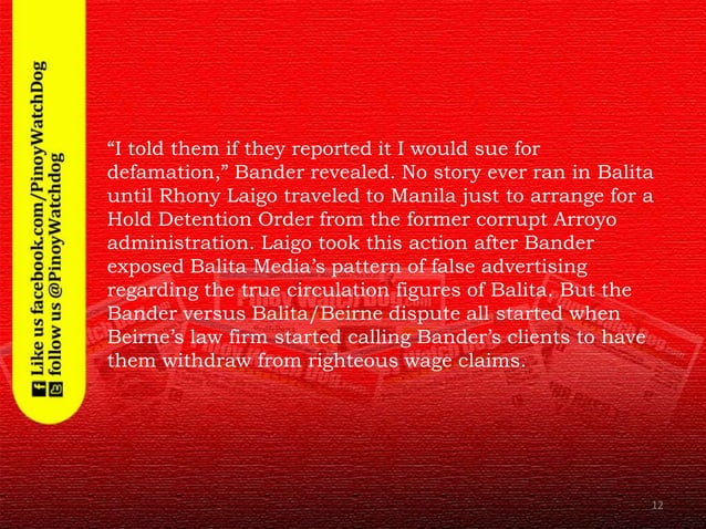 Pinoy watchdog.com tanod bayan joel bander sex scandal | PPTX