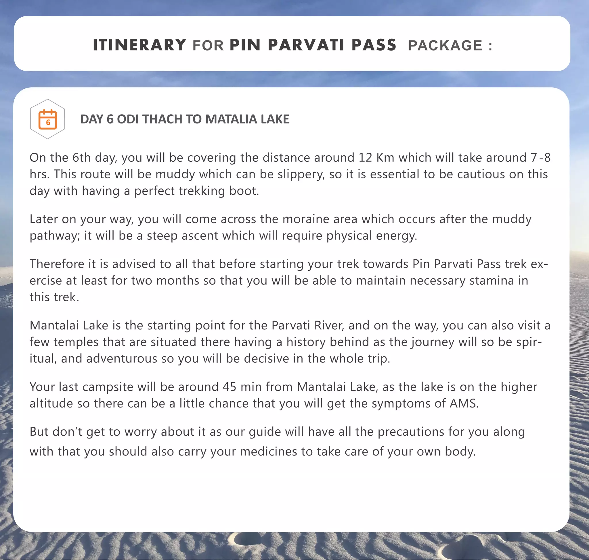 Pin parvati pass trek quotation & itinerary | PPT