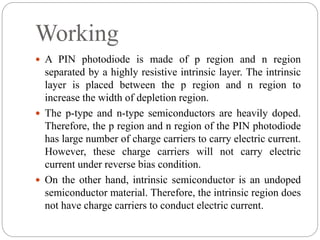 Pin photodiode.pptx ashvani | PPTX