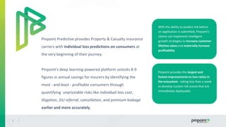 Pinpoint Predictive- InsurTech Innovation Award 2022 | PPT
