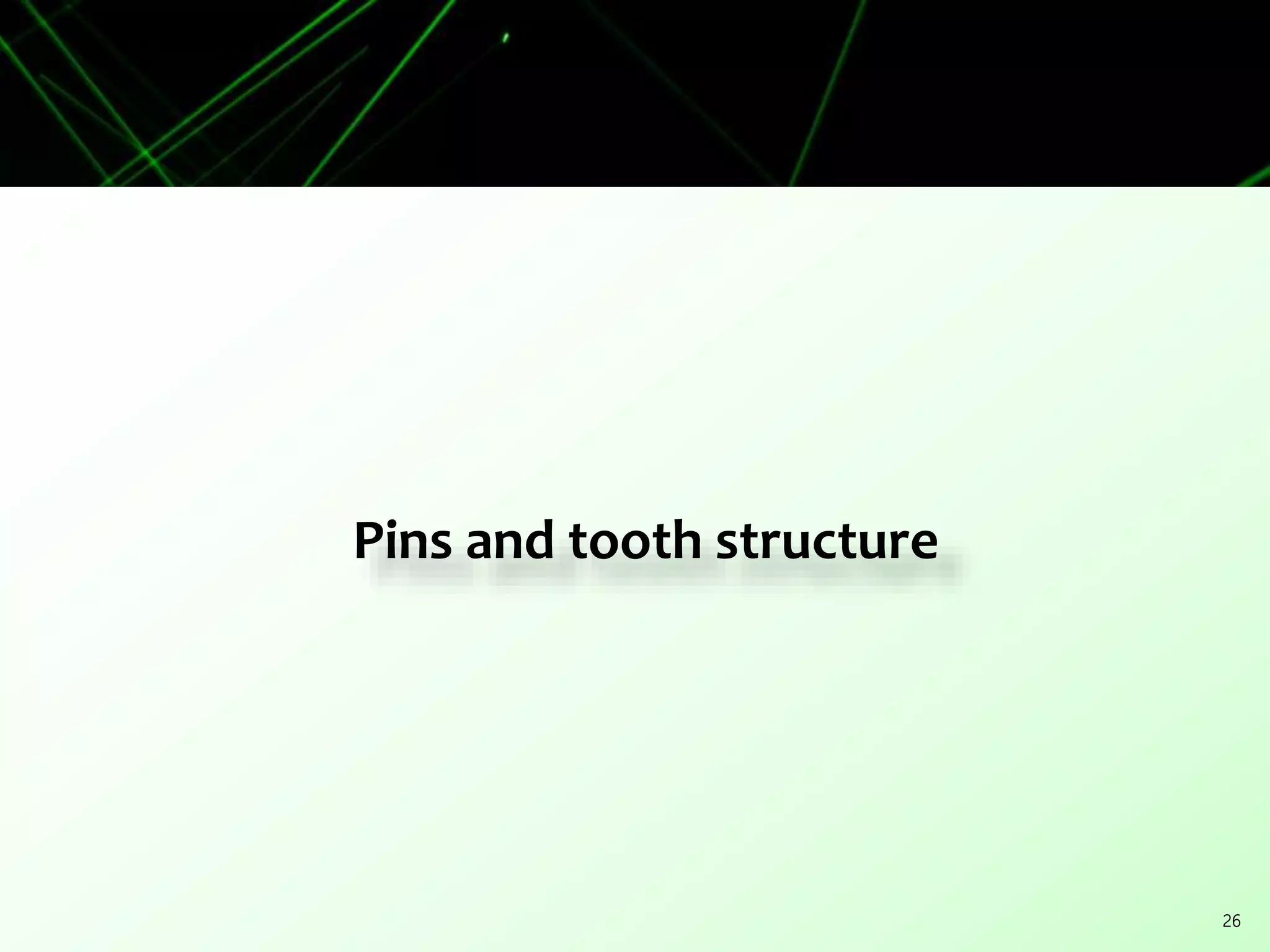 Pin retained restorations | PPTX