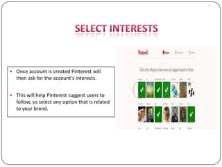 Introduction to Pinterest | PDF | Social Networking | Internet