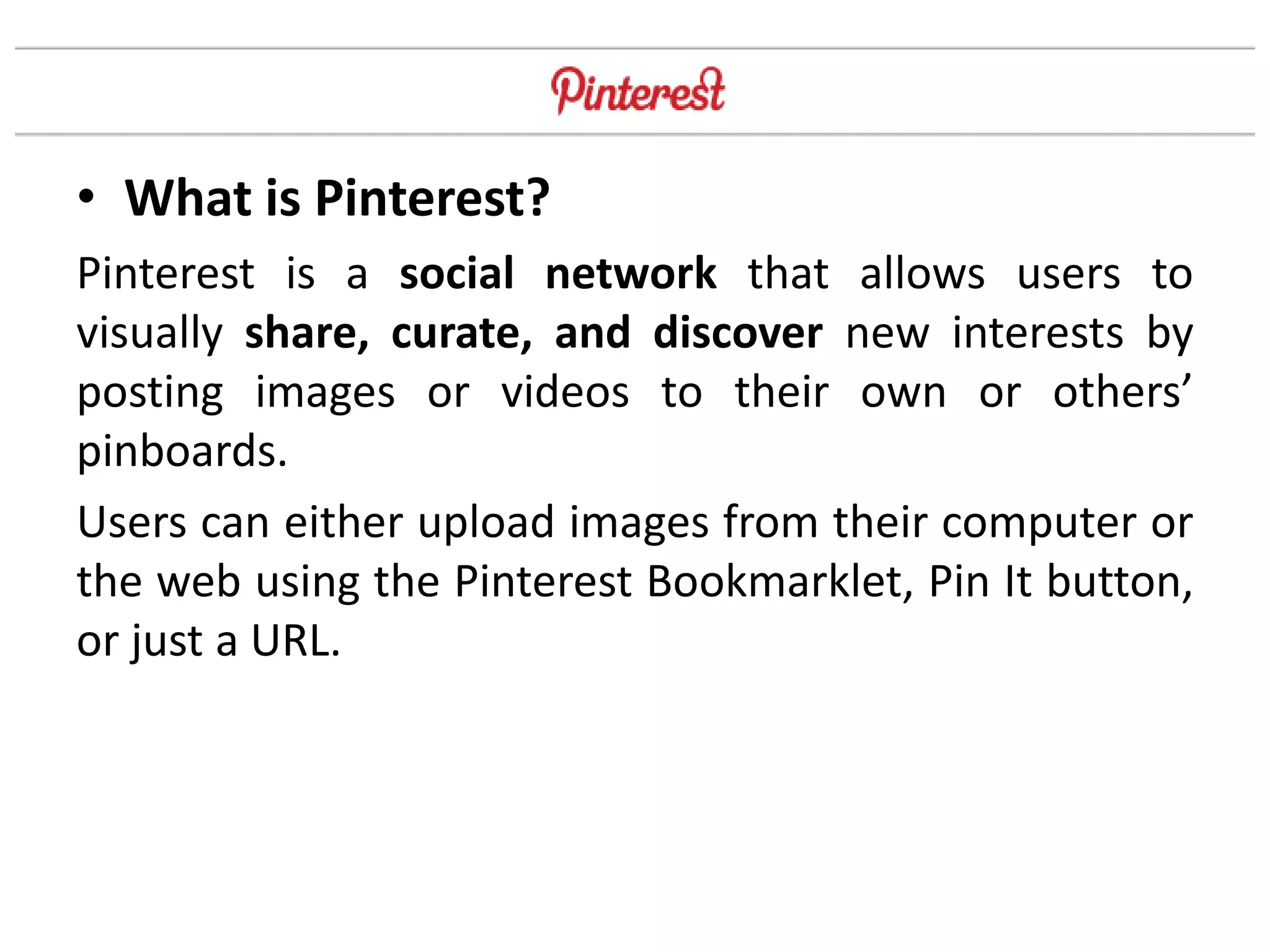 Get started on Pinterest | PPTX