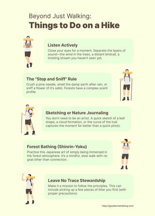 Beyond Just Walking: Things to Do on a Hike | PDF