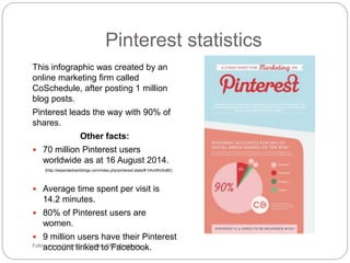 Pinterest 4 beginners | PPT