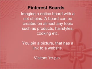 Pinterest explained by peter yexley | PPT