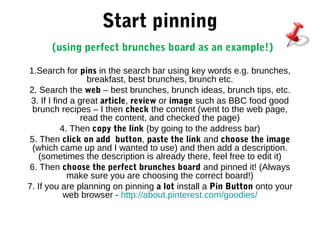 Pinterest for Beginners | PPT