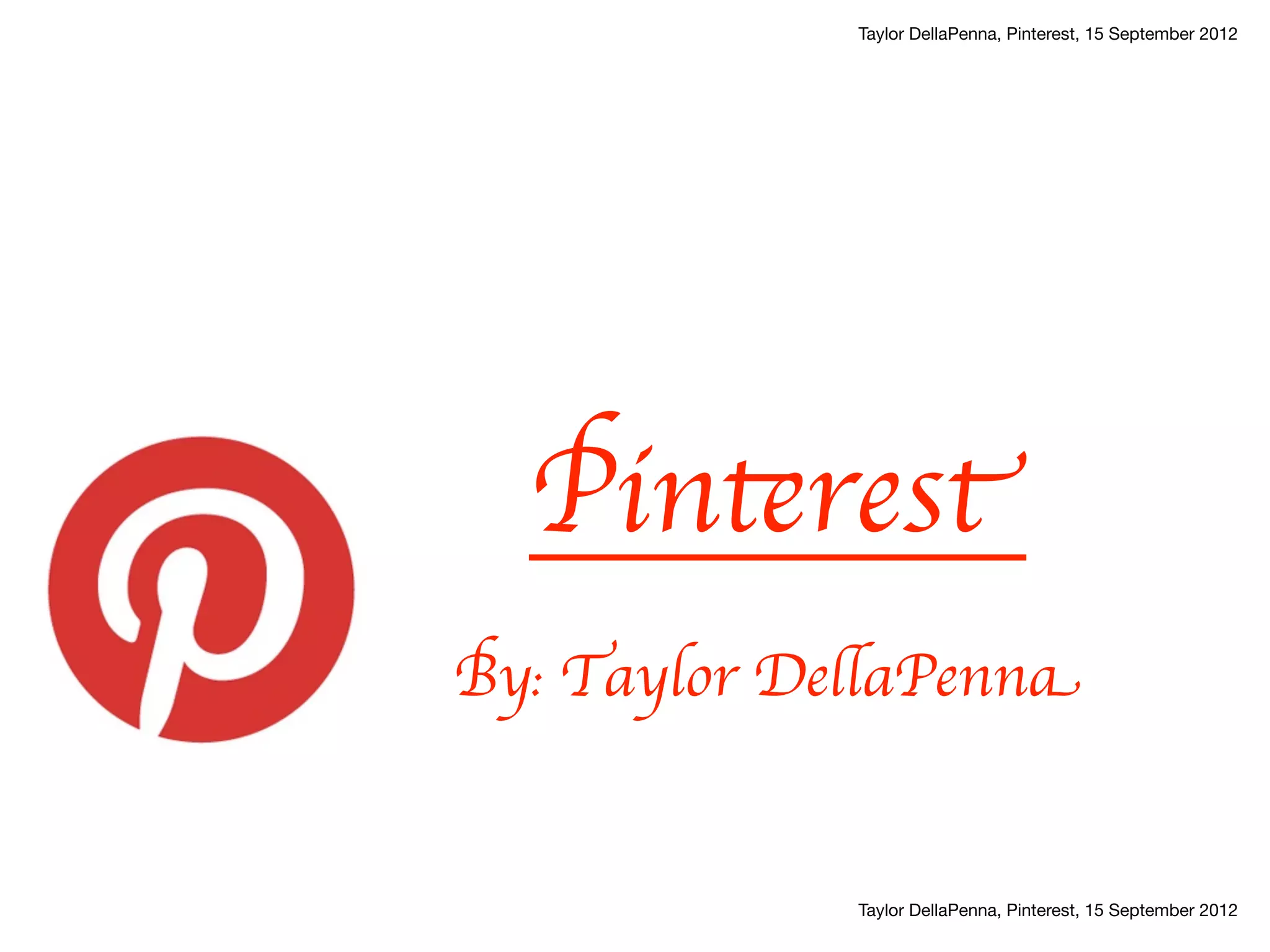 Pinterest powerpoint | PPT