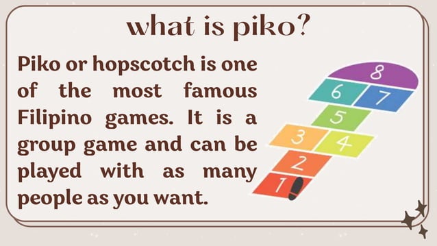 PIKO AT PATINTERO | PPTX