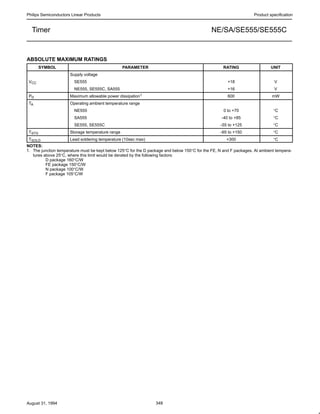 Pin timer 555 | PDF | Consumer Electronics | Technology & Computing