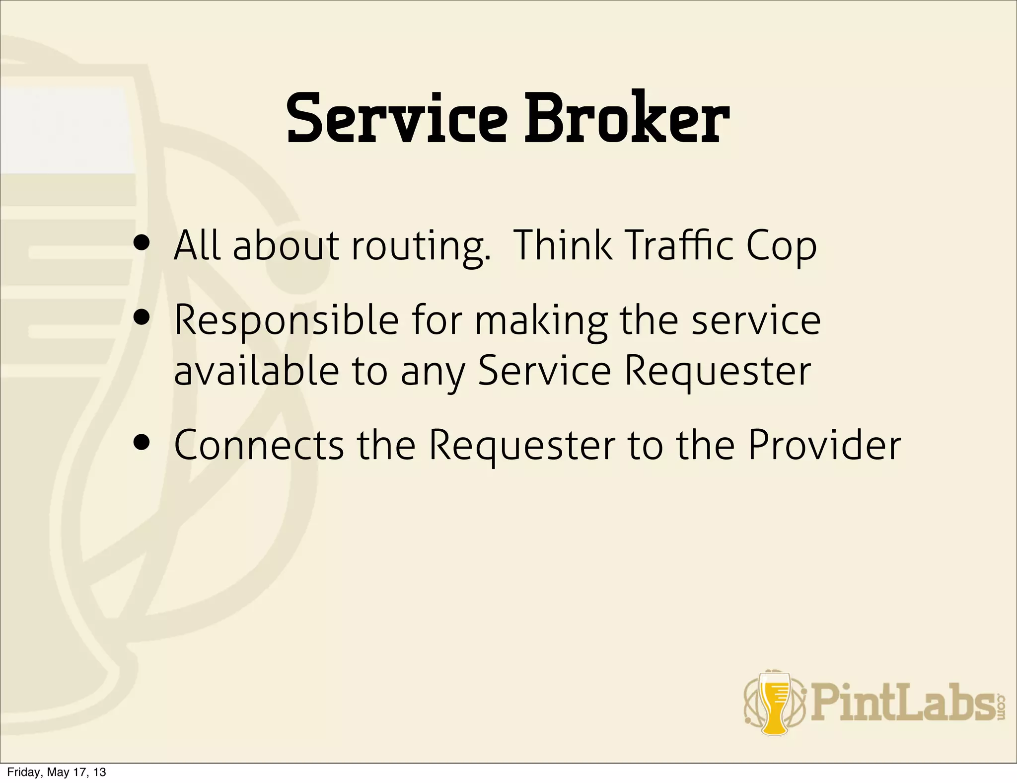 Service Oriented Architecture Ppt