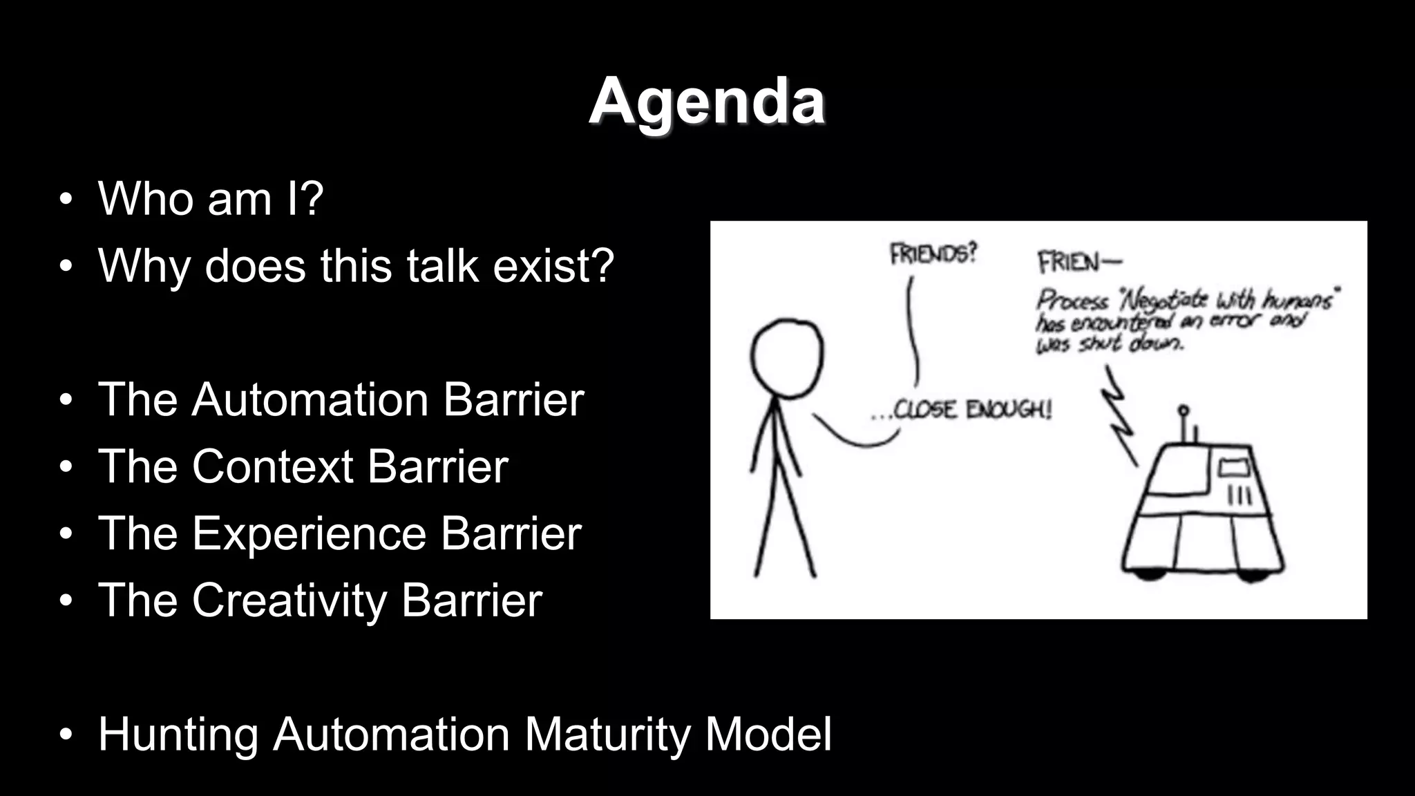 Towards a Threat Hunting Automation Maturity Model | PPT