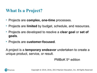 Project Management: Achieving Competitive Advantage | PPTX